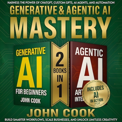 Generative & Agentic AI Mastery - John Cook - Audiobook - BookBeat
