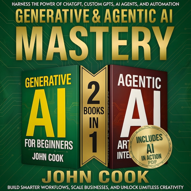 Generative & Agentic AI Mastery - John Cook - Audiobook - BookBeat